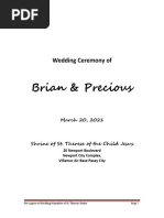 Catholic Wedding Rite Within Mass | PDF | Mass (Liturgy) | Eucharist