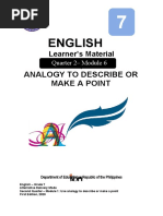 English: Quarter 1 - Module 7: Using Phrases, Clauses and Sentences ...