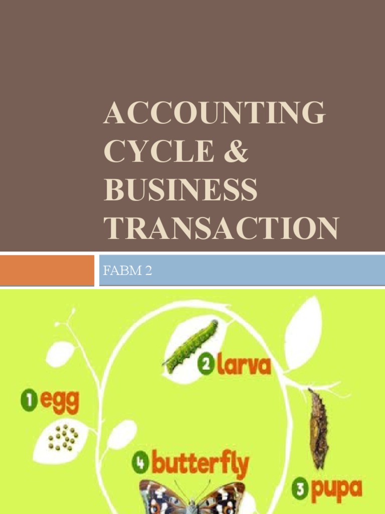 Accounting Cycle & Business Transaction: Fabm 2 | PDF | Financial ...