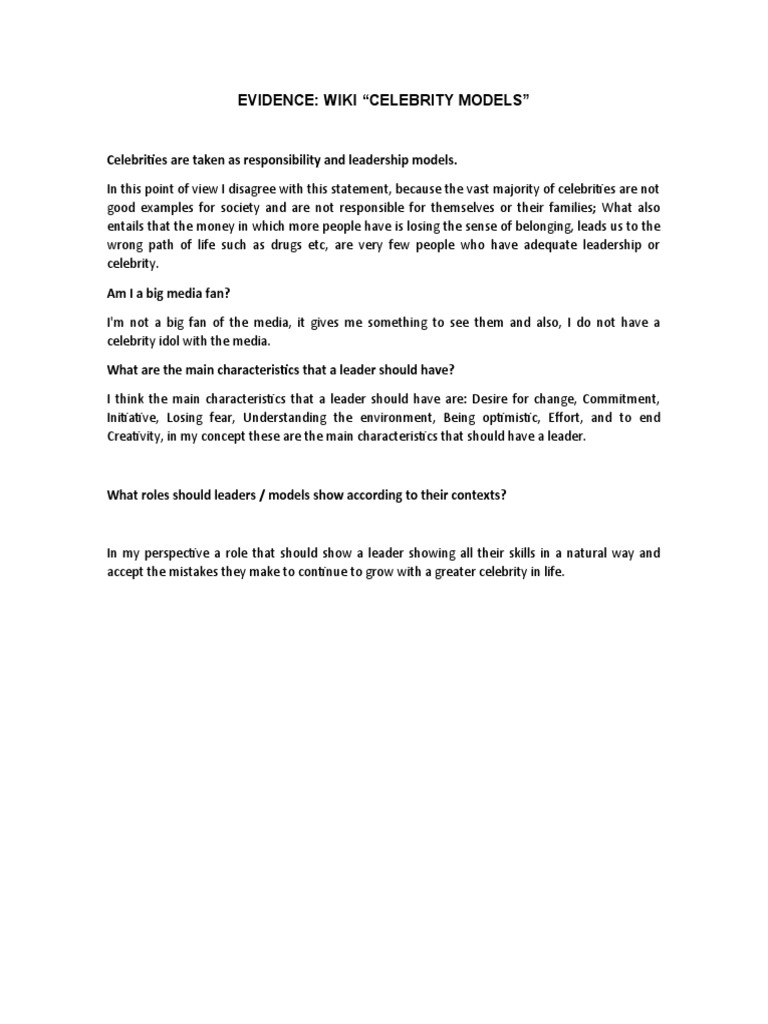 Evidence Wiki Celebrity Modelsssss | PDF