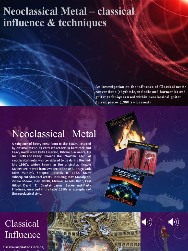 Neoclassical Metal: Classical Influence & Techniques | PDF | Music ...