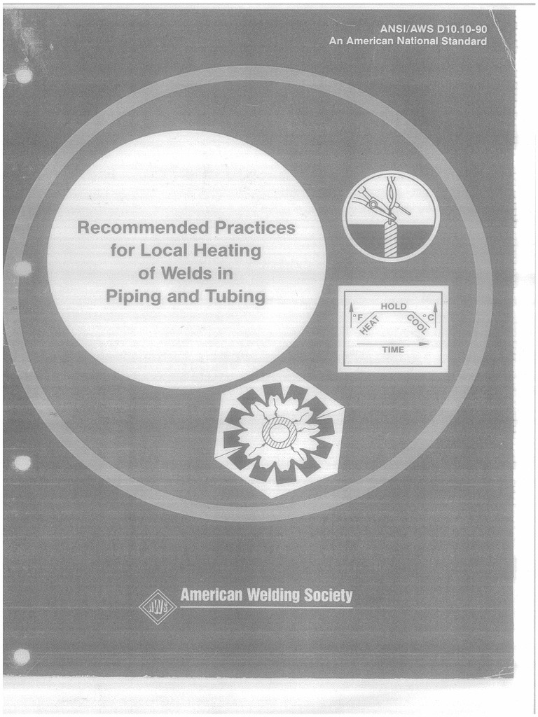 AWS D10.10-90 Recommended Practice of Local Heating of Pipe & Tubing | PDF