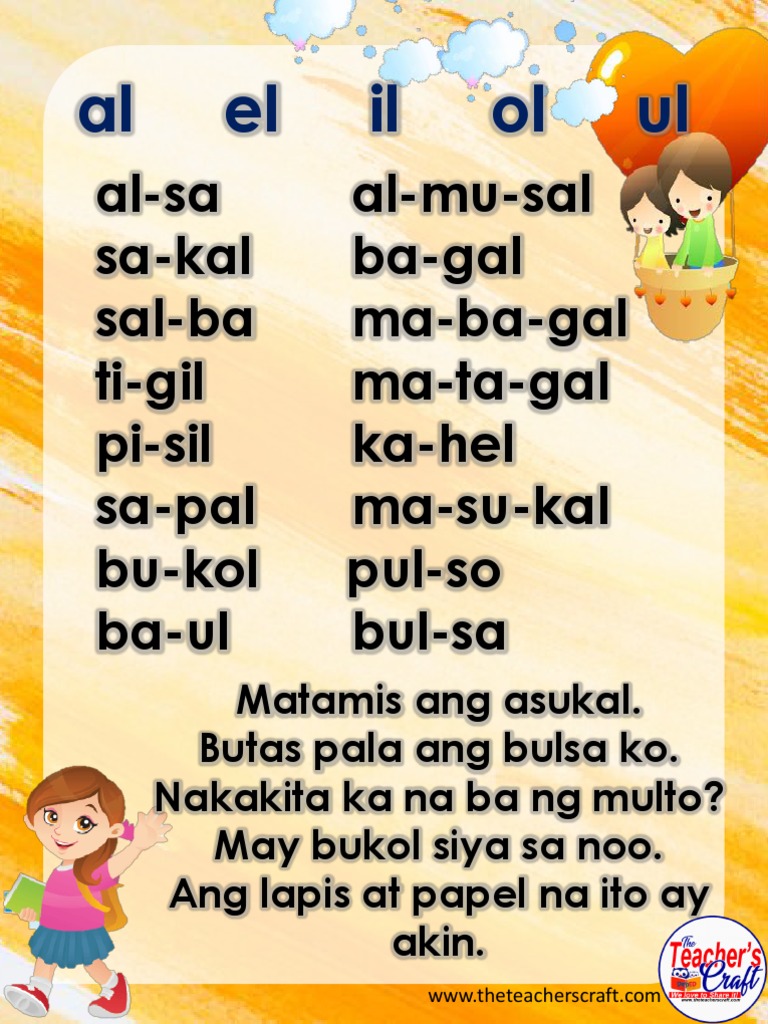 Pagsasanay Sa Pagbasa | PDF