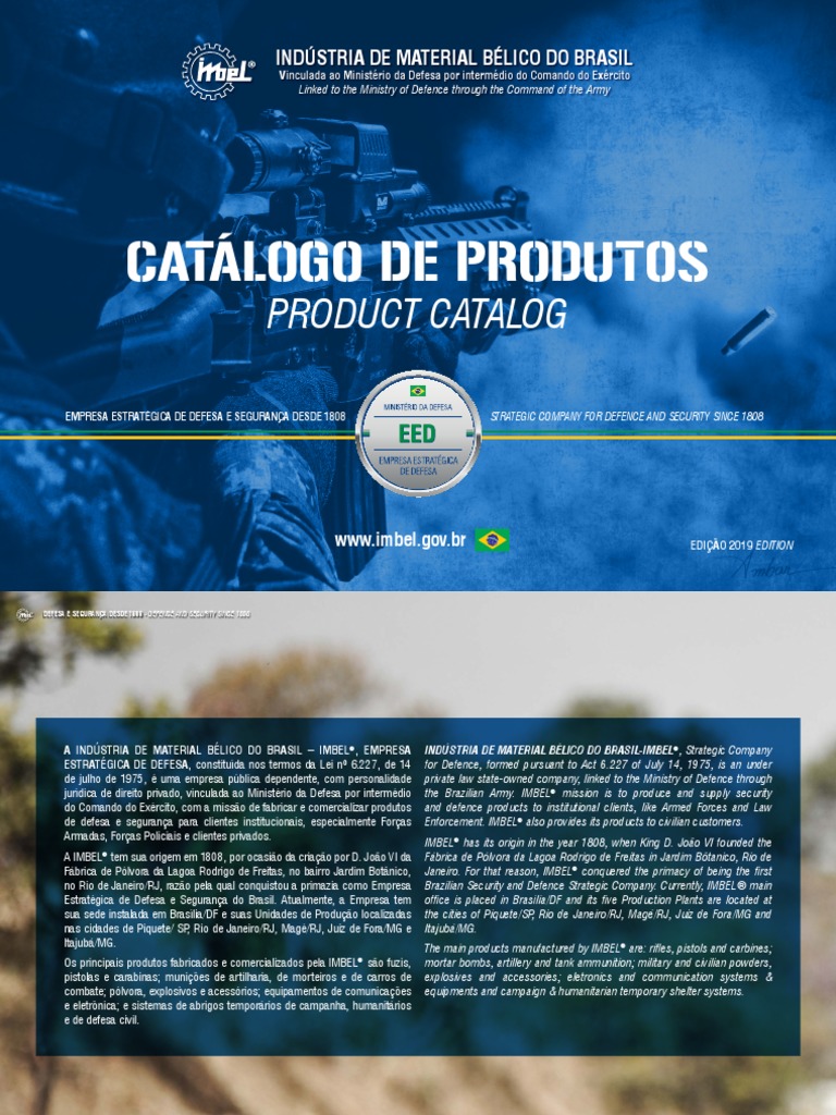Catalogo de Produtos Imbel 2018 | PDF