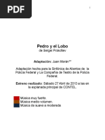 Pedro y El Lobo 80 Ejercicios de Compresión de Lectura | PDF