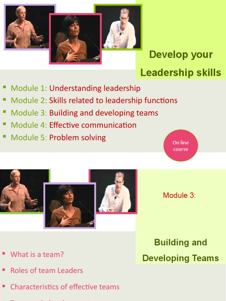 Develop Your Leadership Skills | PDF | Leadership | Decision Making