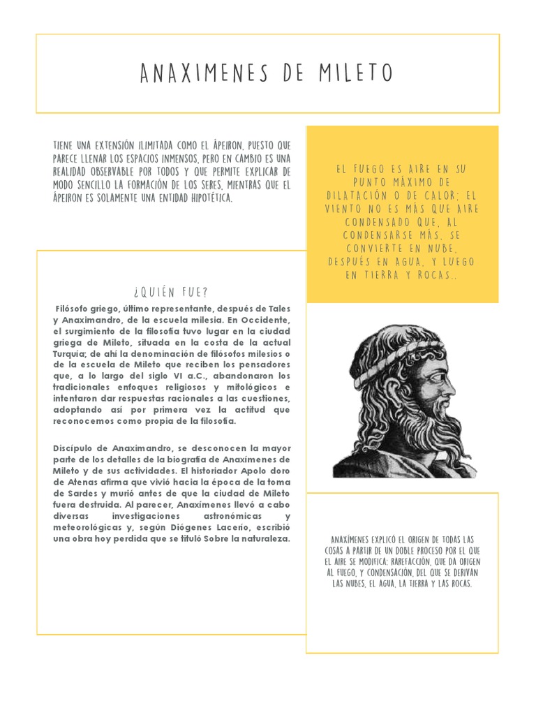ANAXIMENES | PDF