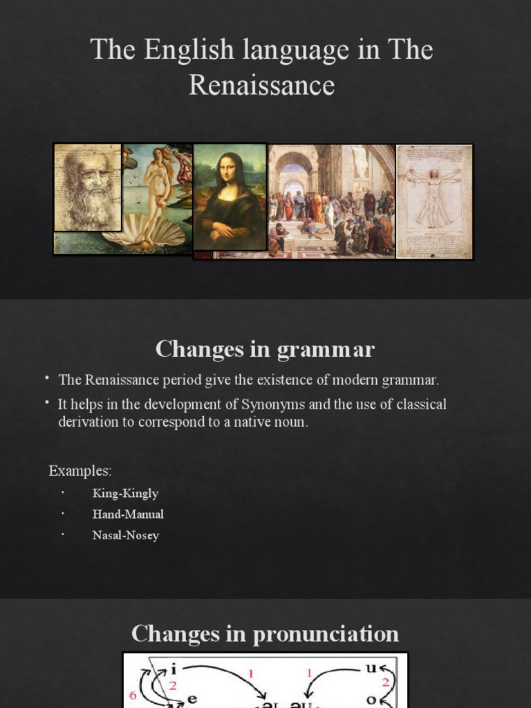Language Evolution in the Renaissance | PDF