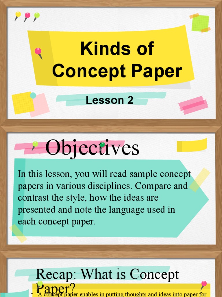 Lesson 2 - Kinds of Concept Paper | PDF | Concept | Psychology