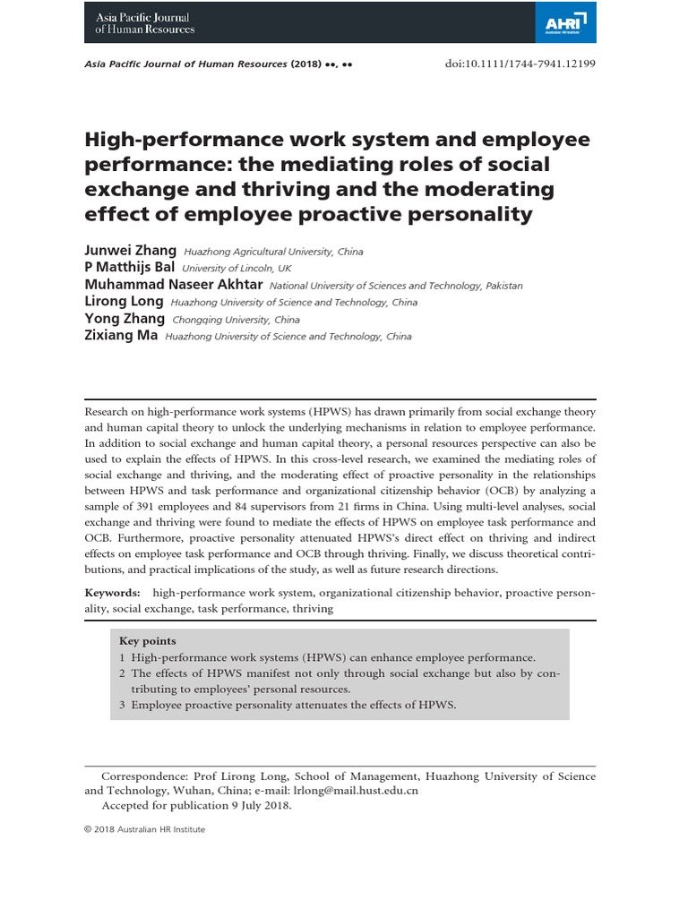 Junwei Zhang | PDF | Human Capital | Survey Methodology
