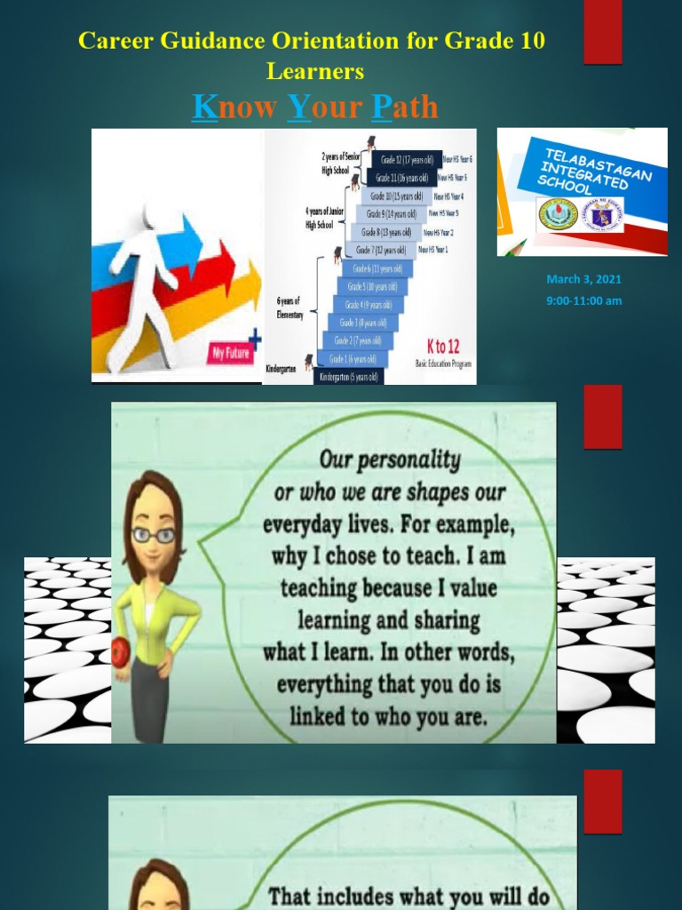Preparing for Your Future: A Career Guidance Orientation for Grade 10 ...