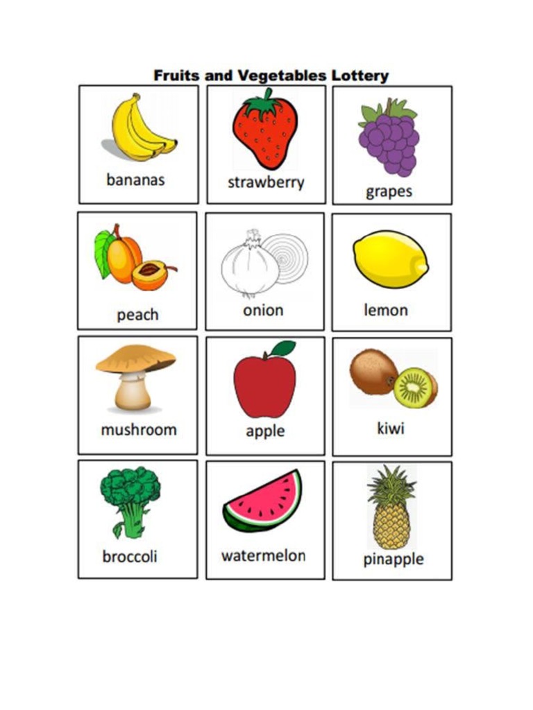 Fruits Lottery | PDF