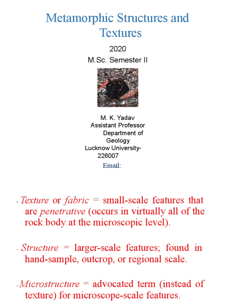 Metamorphic Structures and Textures | Download Free PDF | Rock (Geology ...
