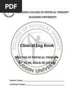 Physio Initial Assessment Form | PDF