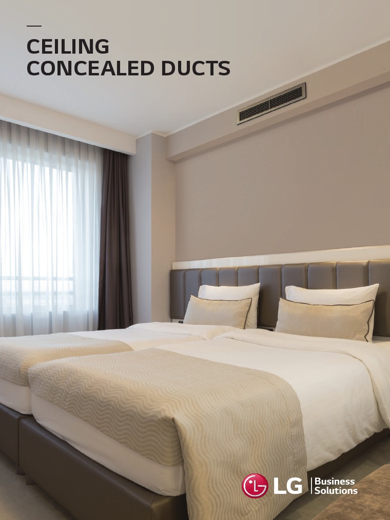 Concealed Duct Spec Sheet A4 - Print Compressed | PDF | Air ...