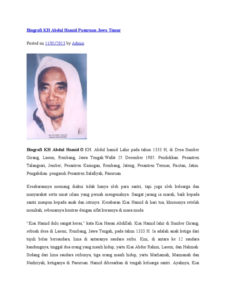 K.H. Abdul Hamid | PDF