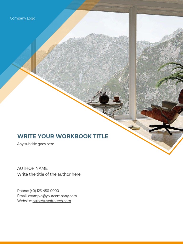 16 Free Awesome Looking Workbook Design in Microsoft Word | Download ...