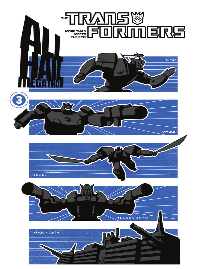 Transformers All Hail Megatron Vol3 | PDF | Idw Publishing ...