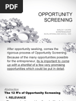 THE 12 Rs of OPPORTUNITY SCREENING | PDF | Entrepreneurship | Strategic ...