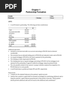 Chapter 2 Partnership Operations | PDF