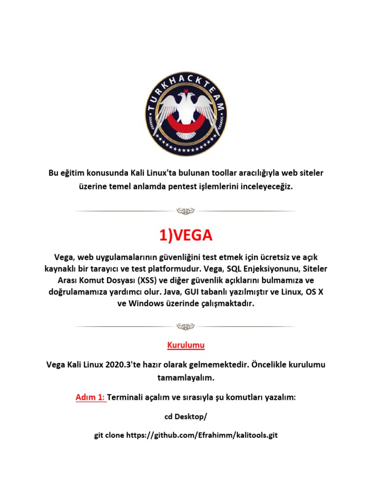 Kali Linux Pentest | PDF
