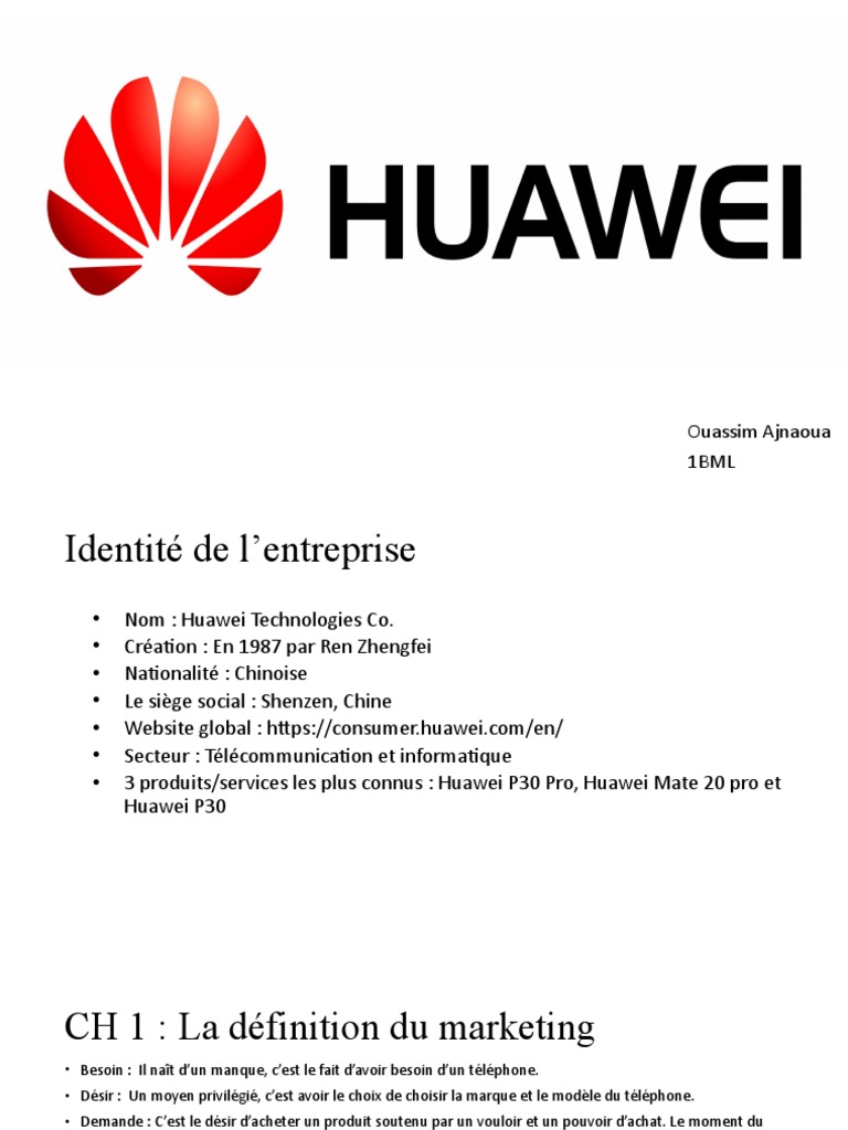 Devoir Marketing | PDF | Commercialisation | Marque