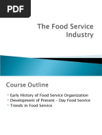 History of Foodservice | PDF | Cafeteria | Foodservice
