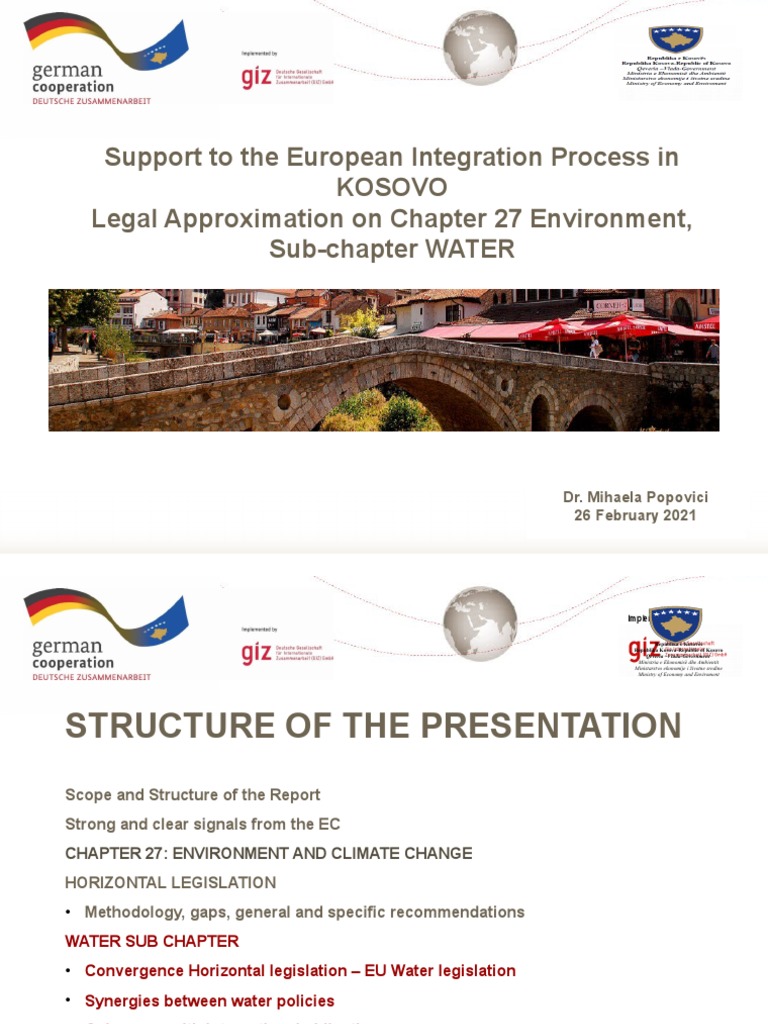 Support To The European Integration Process in Kosovo Legal ...