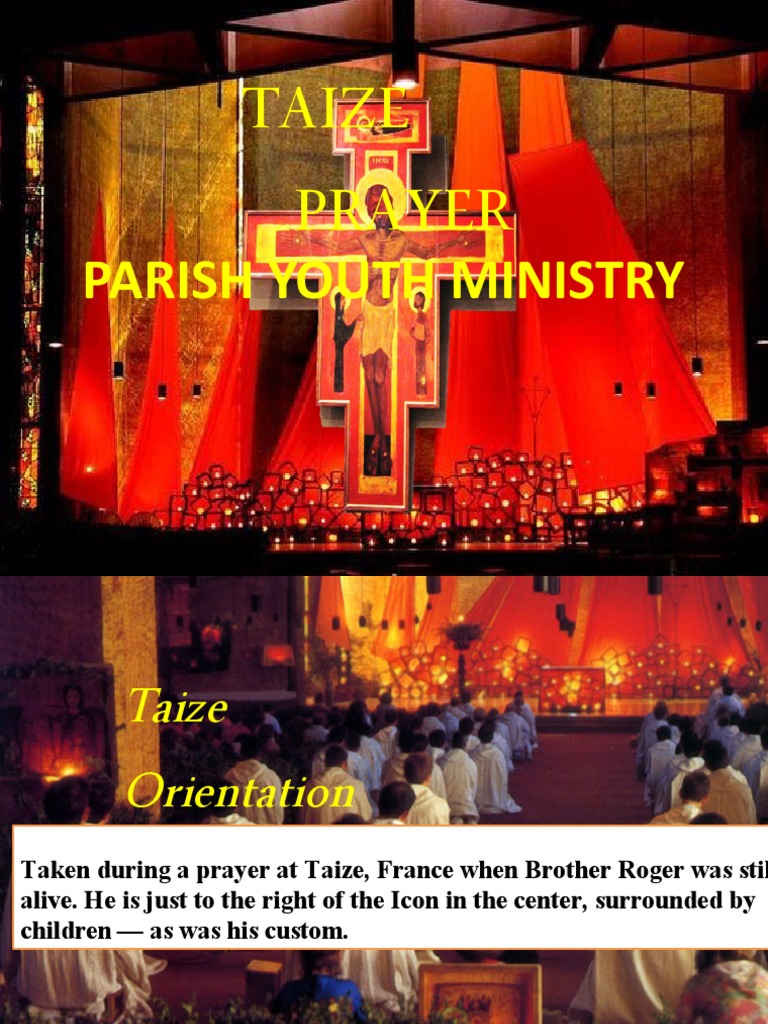 Taize Prayer: Parish Youth Ministry | PDF | Prayer | Jesus