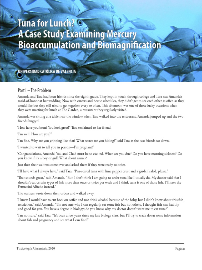 Tuna For Lunch? A Case Study Examining Mercury Bioaccumulation and ...