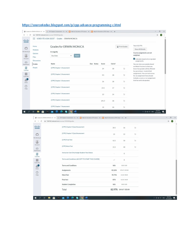 CPP Chapter 1 To 9 Assessment | PDF | Namespace | Algorithms And Data ...