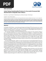 Balanced Cement Plug Procedures & Calculations | PDF | Casing (Borehole ...