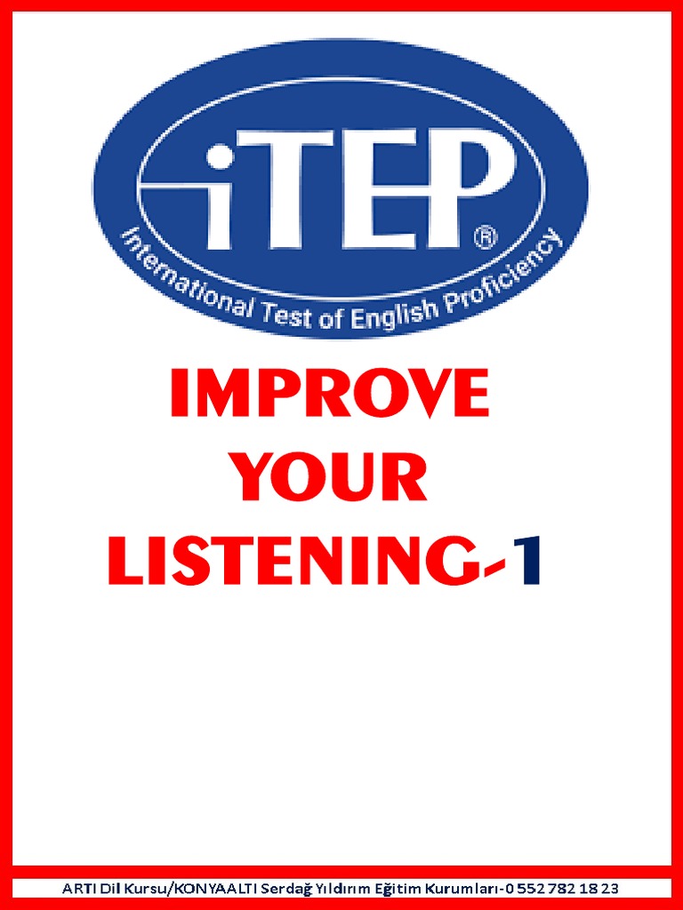 Itep Listening Practice 1 | PDF