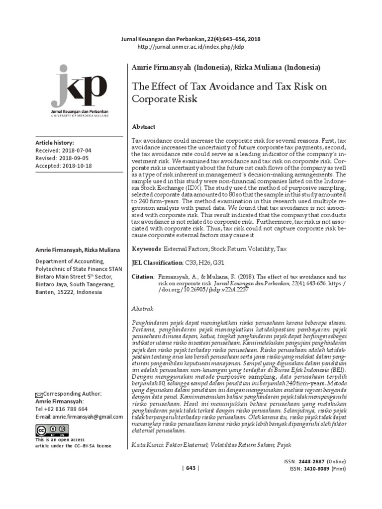 2237-7760-2-PB Jur Ter | PDF | Coefficient Of Determination | Tax Avoidance