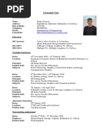 LCVP Sample CV | PDF | Behavior Modification | Learning