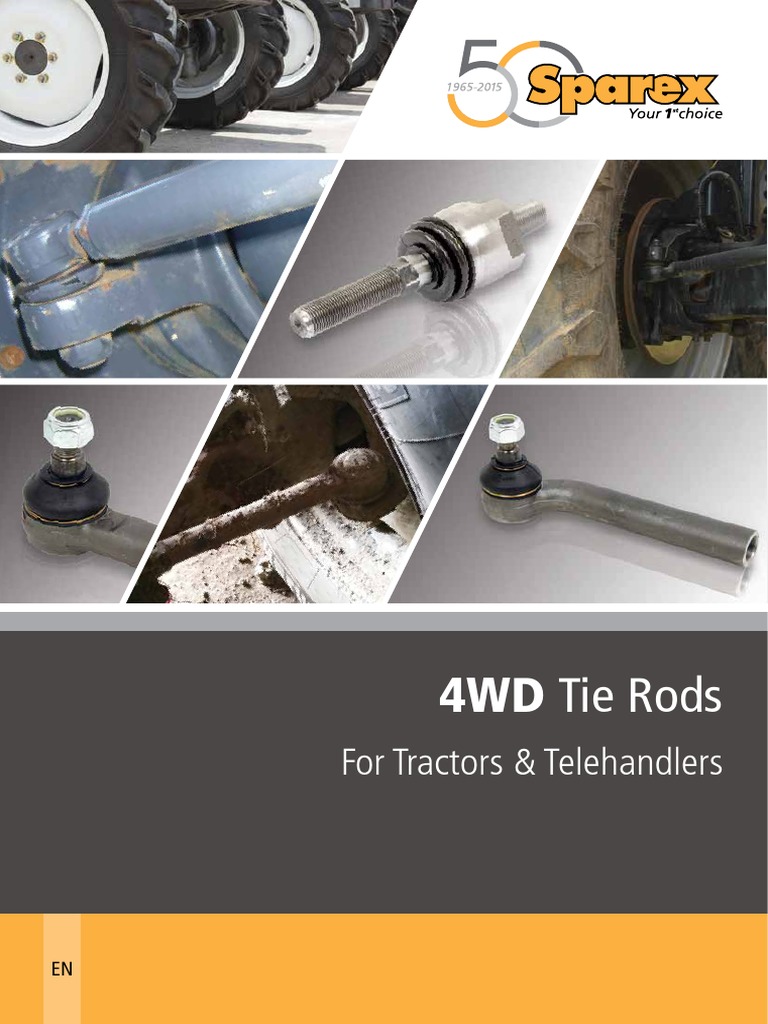4WD Tie Rods: For Tractors & Telehandlers | PDF | Intensive Farming ...