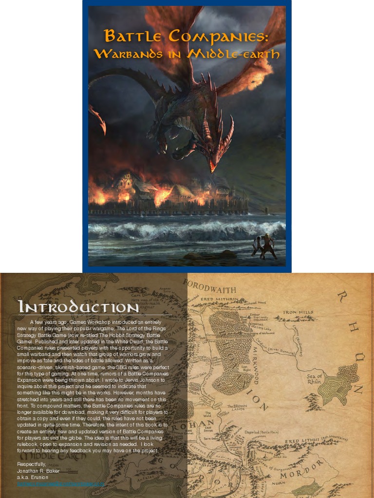 Rules for Building and Advancing Warbands in Middle-earth: A Guide to ...