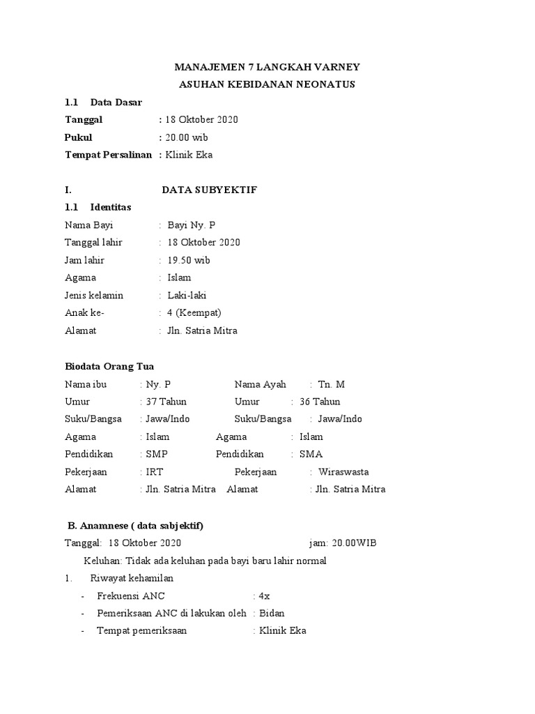 Manajemen 7 Langkah Varney | PDF