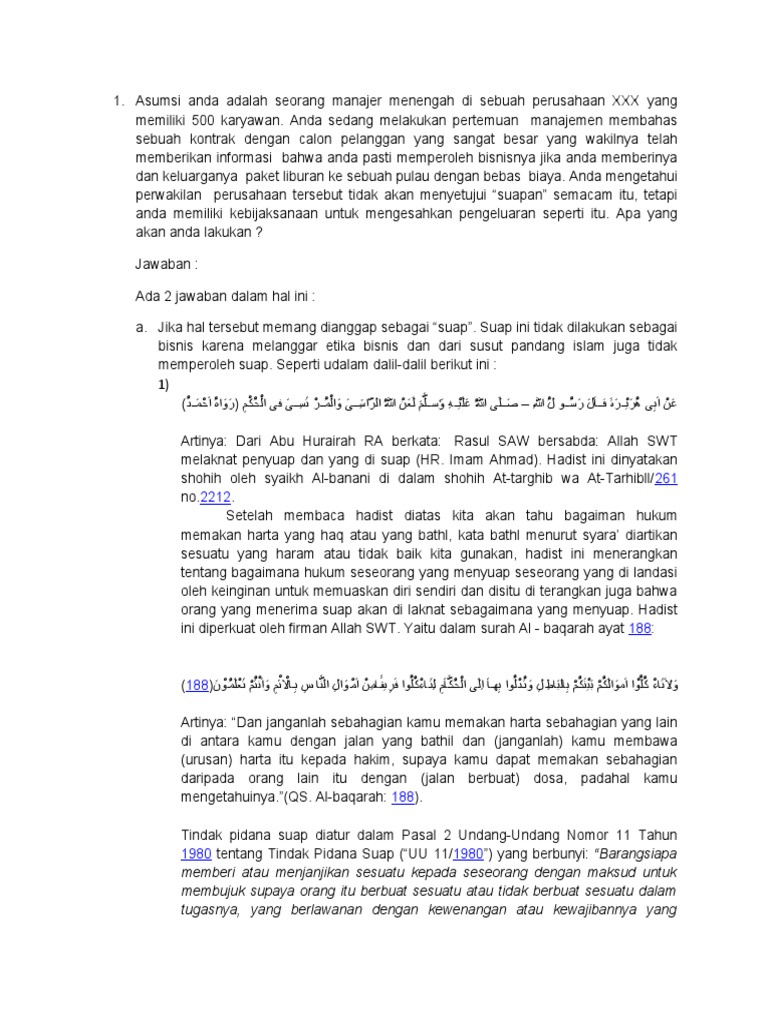 Contoh Kasus Organization Behavior | PDF