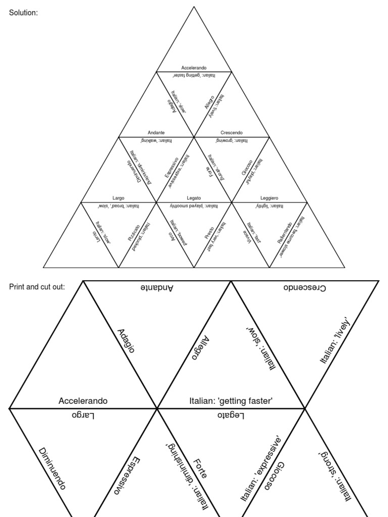 Tarsia | PDF | Musical Notation | Musical Compositions