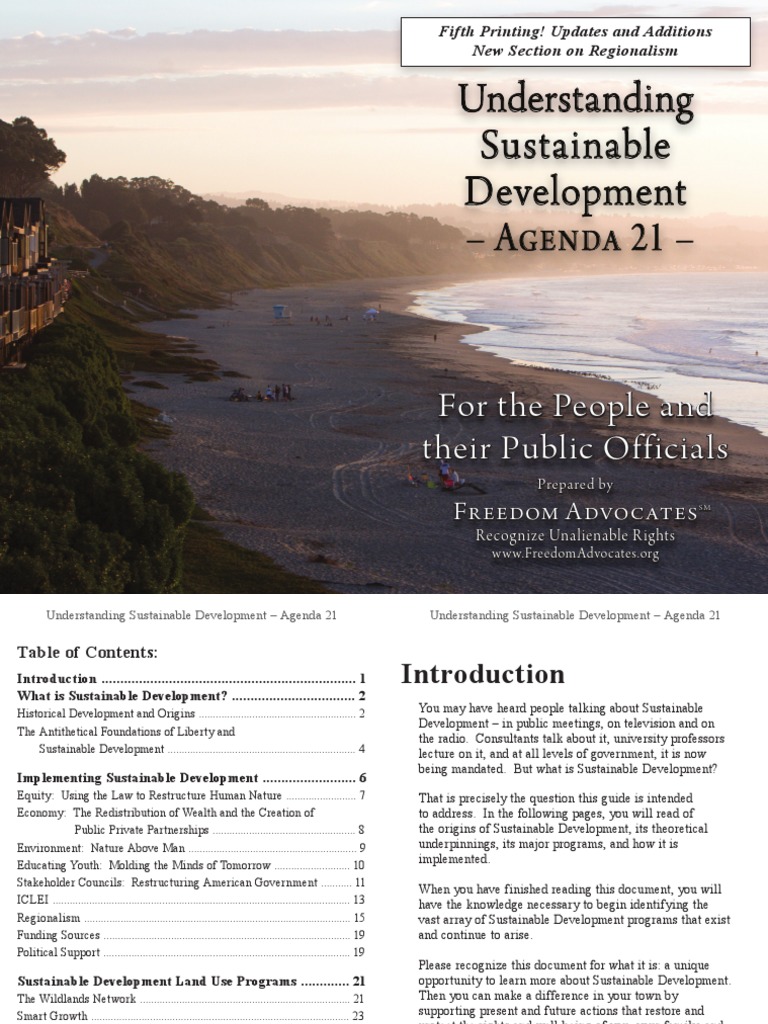 Agenda 21 | PDF | Sustainability | Sustainable Development