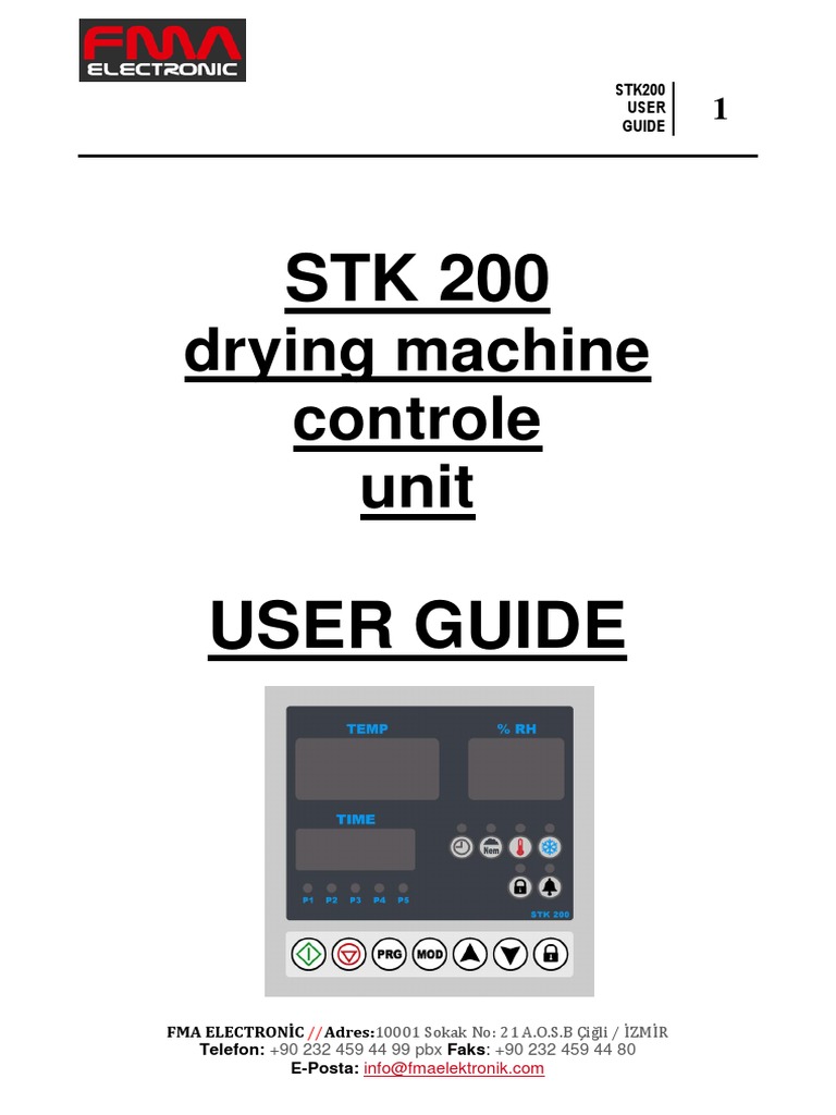STK 200 | PDF | Parameter (Computer Programming) | Relative Humidity