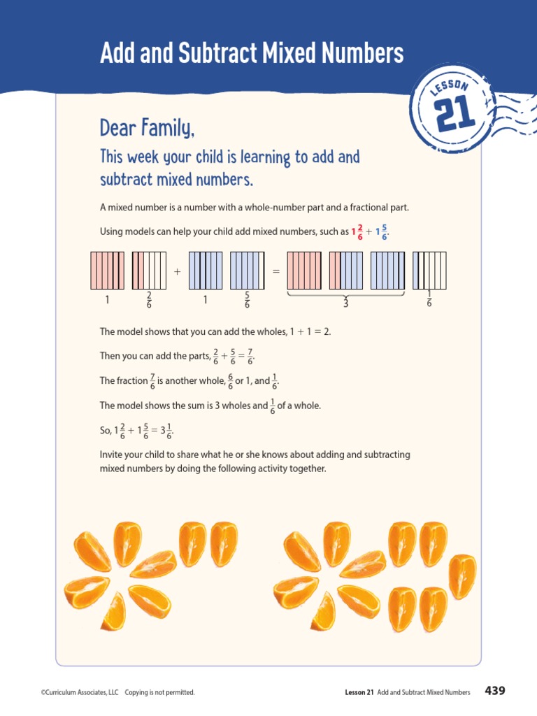Math Book - Fraction Mixed Numbers | PDF | Teaching Mathematics