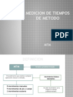 Tablas MTM | PDF | Articulaciones | Cuerpo humano