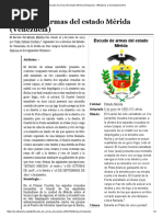 Himno Del Estado Mérida (Venezuela) | PDF