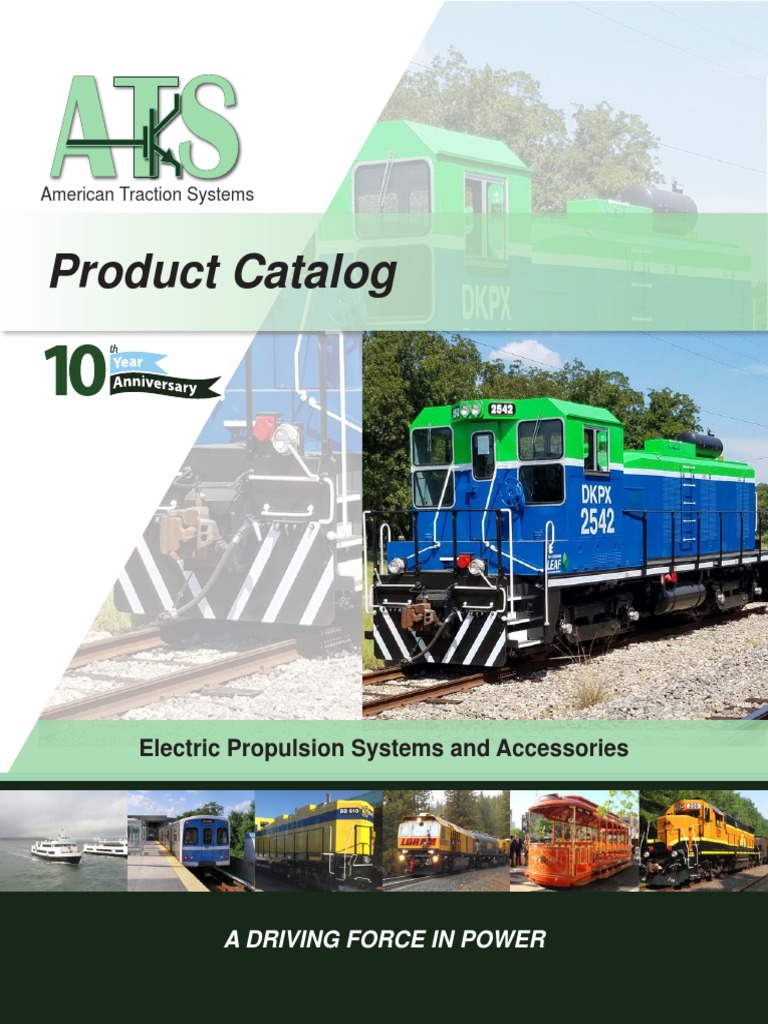ATS Rail-Catalog2018 1.01r | PDF | Electric Motor | Power Inverter