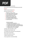 LINKING WORDS - WORKSHEET With Answers | PDF