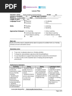 Pollution Lesson Plan | PDF | Educational Assessment | Lesson Plan