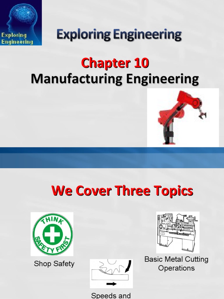 Chapter 10 Manufacturing Engineering | PDF | Industrial Processes ...