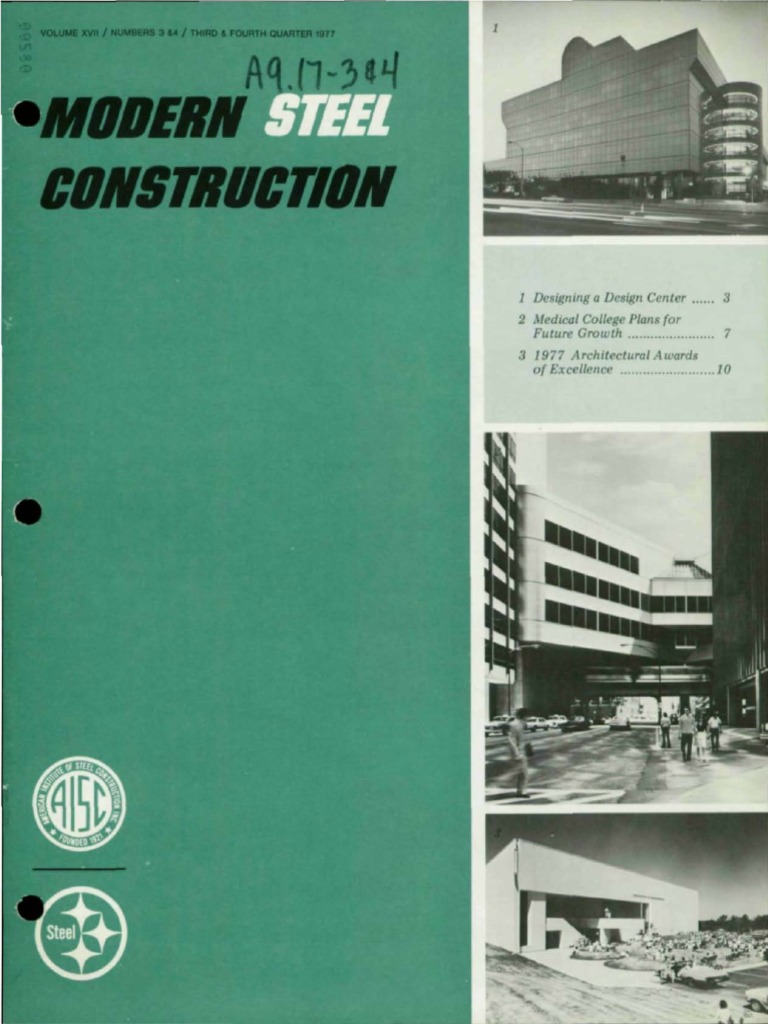 Document Overview: AISC Magazine Issue Covering Steel Design Trends and ...